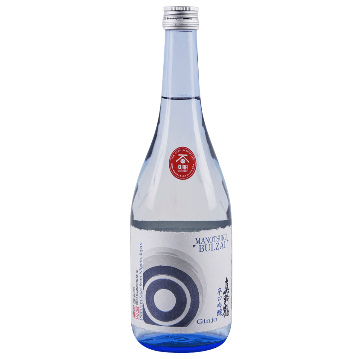 Manotsuru Bulzai Ginjo Sake, Japan NV 720ml – Mr.D