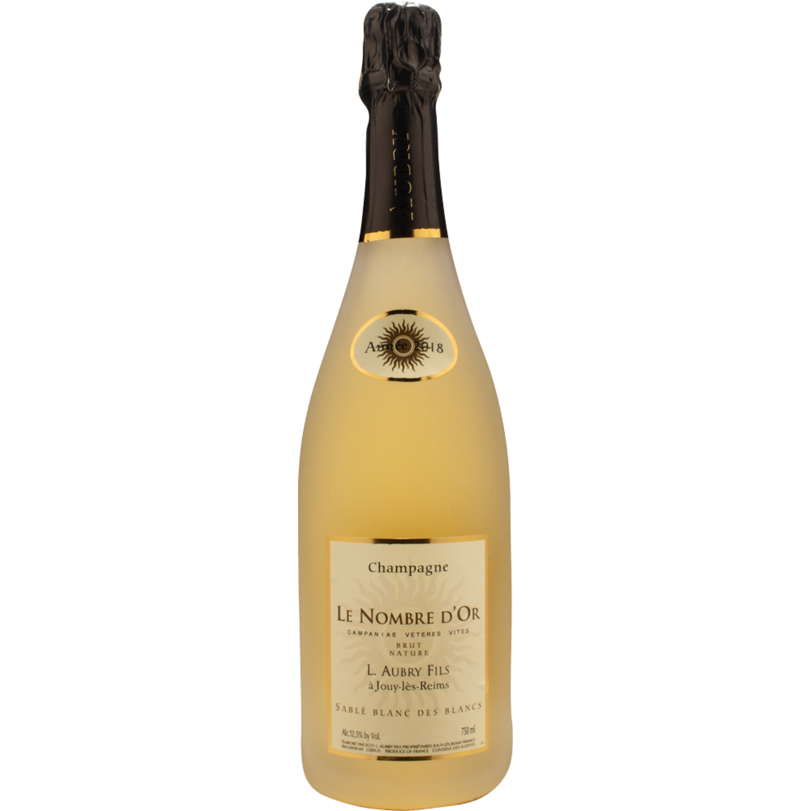 Champagne Aubry Le Nombre d'Or Sable Blanc de Blancs Campanae Veteres ...