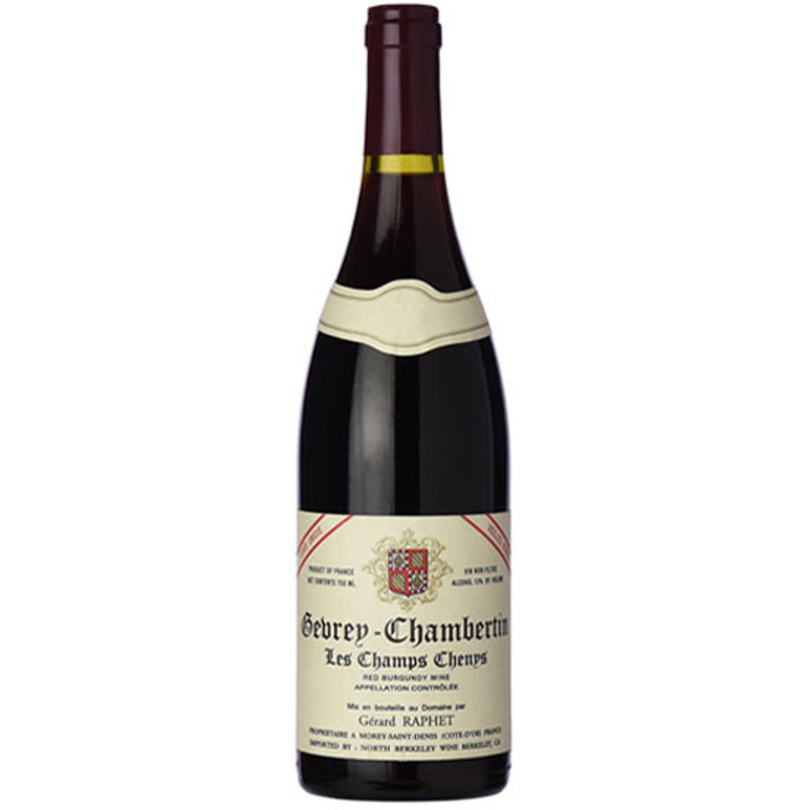 Gerard Raphet Gevrey-Chambertin Les Champs Chenys Vieilles Vignes Cuvee ...