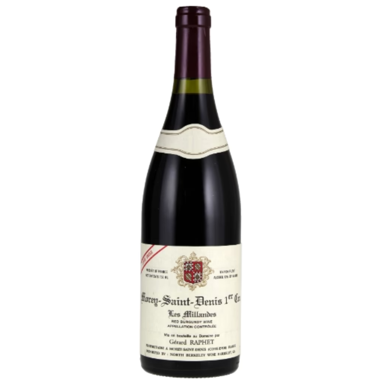 Gerard Raphet Les Millandes Cuvee Unique 2021 France