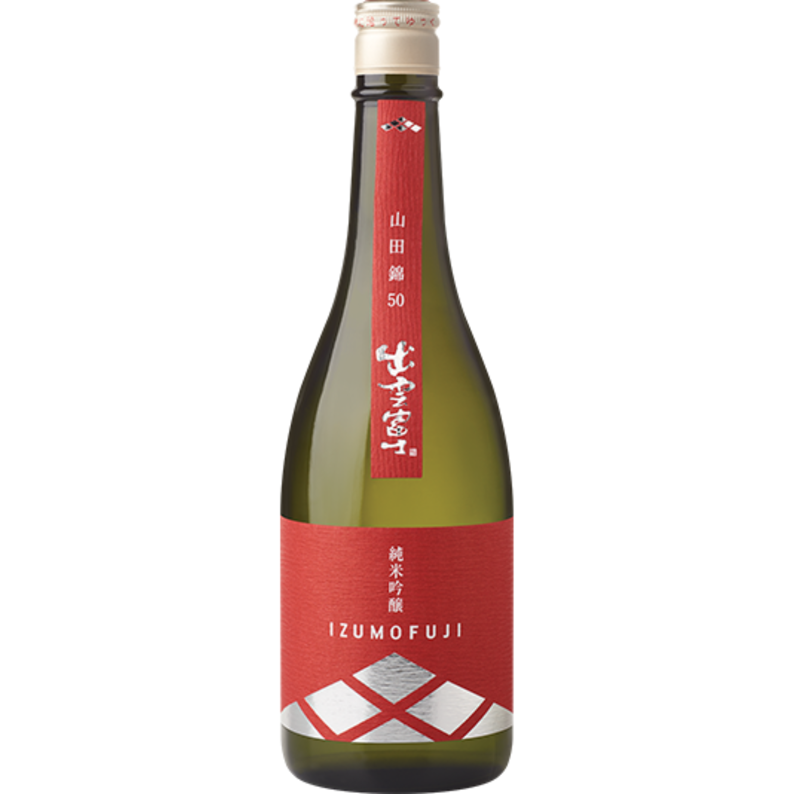 Izumo Fuji Red Label Yamadanishiki 50 Junmai Ginjo Sake, Japan NV Case (6x720ml)