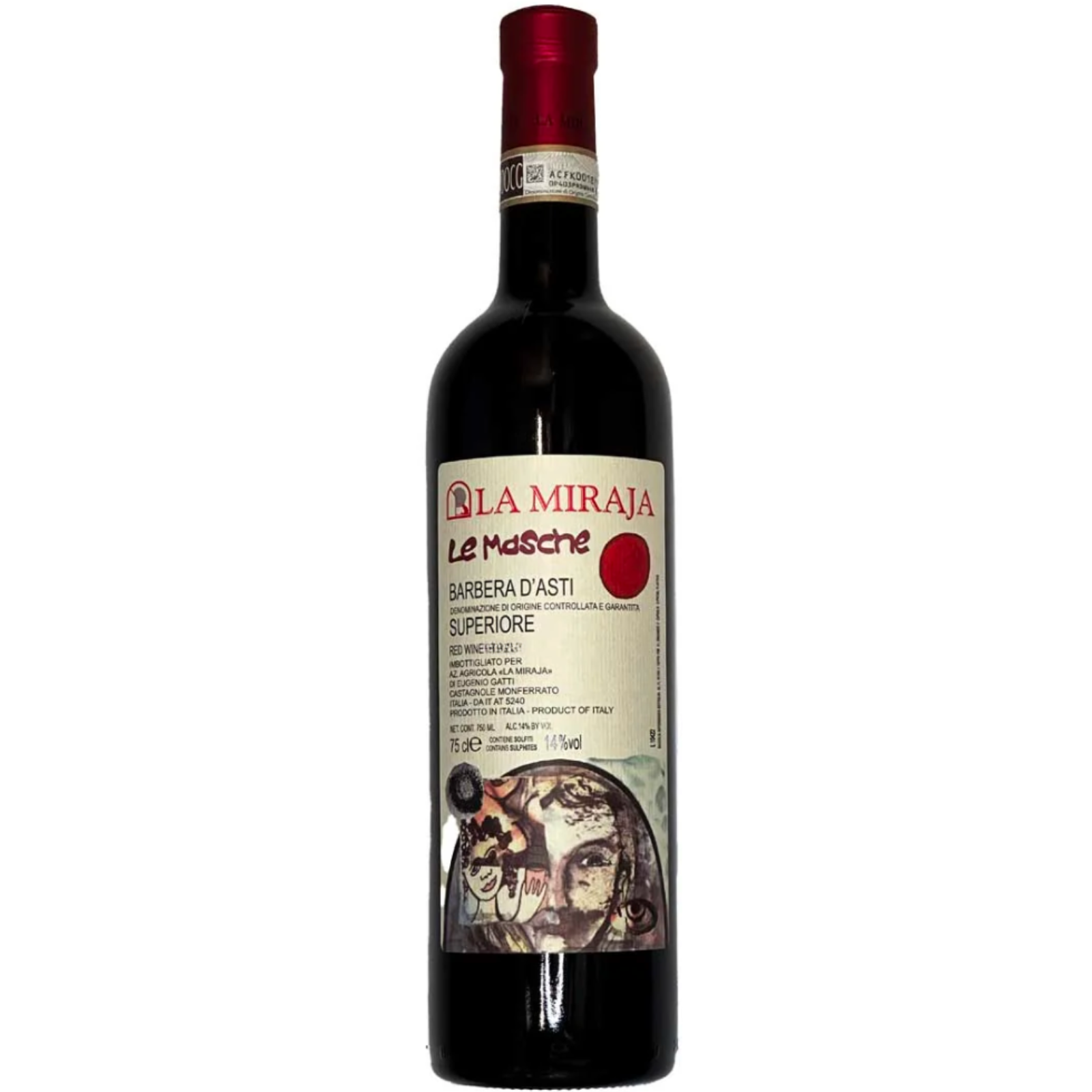 La Miraja 'Le Masche' Barbera d'Asti Superiore DOCG, Piedmont, Italy ...
