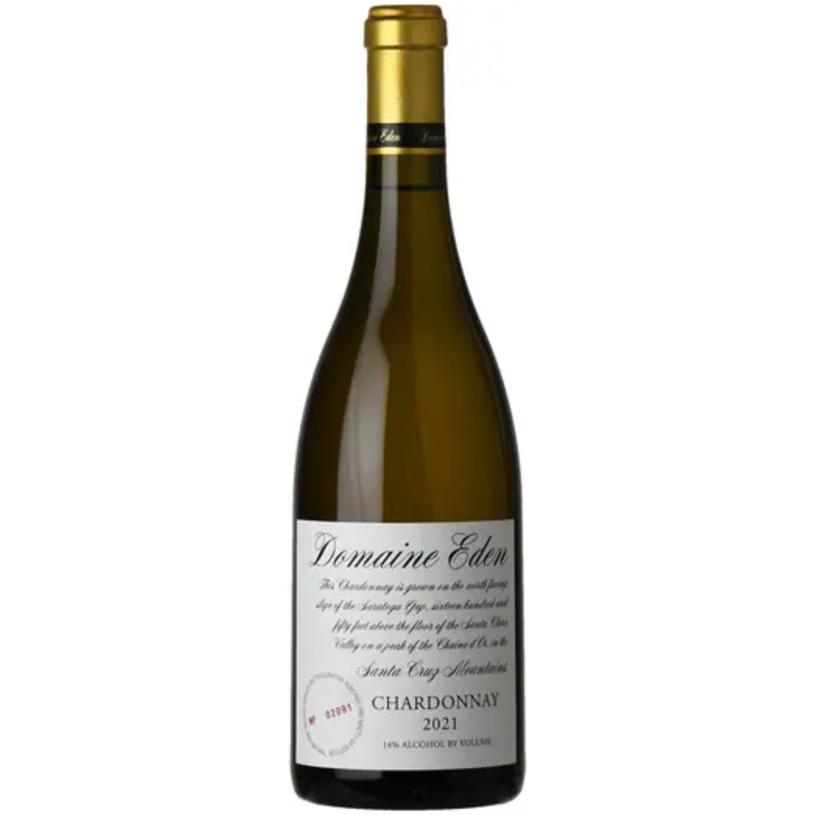 Mount Eden Vineyards 'Domaine Eden' Chardonnay, Santa Cruz Mountains ...